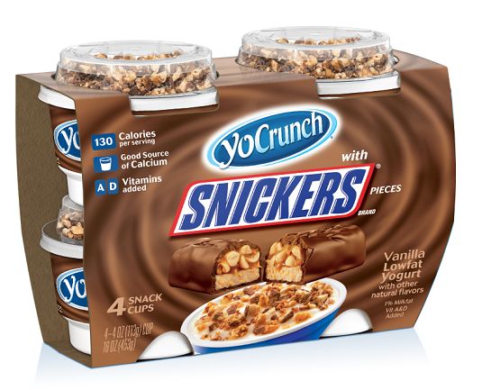 YOCRUNCH VANILLA SNICKERS YOGURT - CPT International