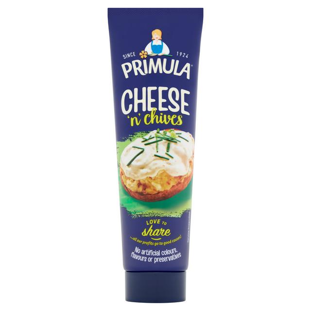 PRIMULA CHEESE WITH CHIVES TUBE - CPT International