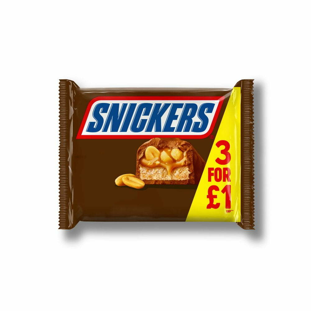 SNICKERS 3 PACK SNACKSIZE PMP £1 | CPT International