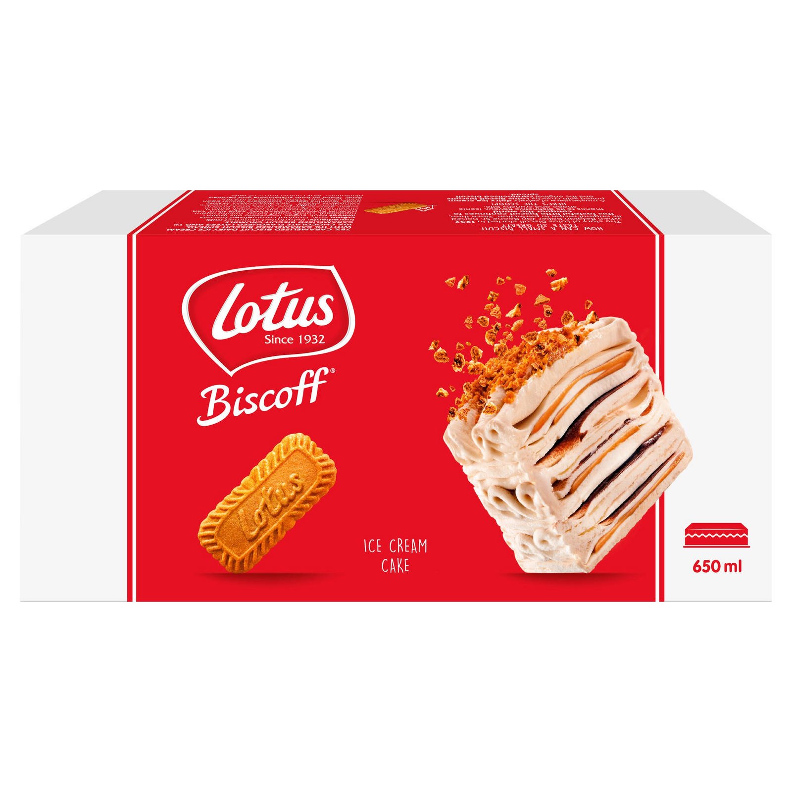 LOTUS BISCOFF ICE CREAM CAKE - CPT International